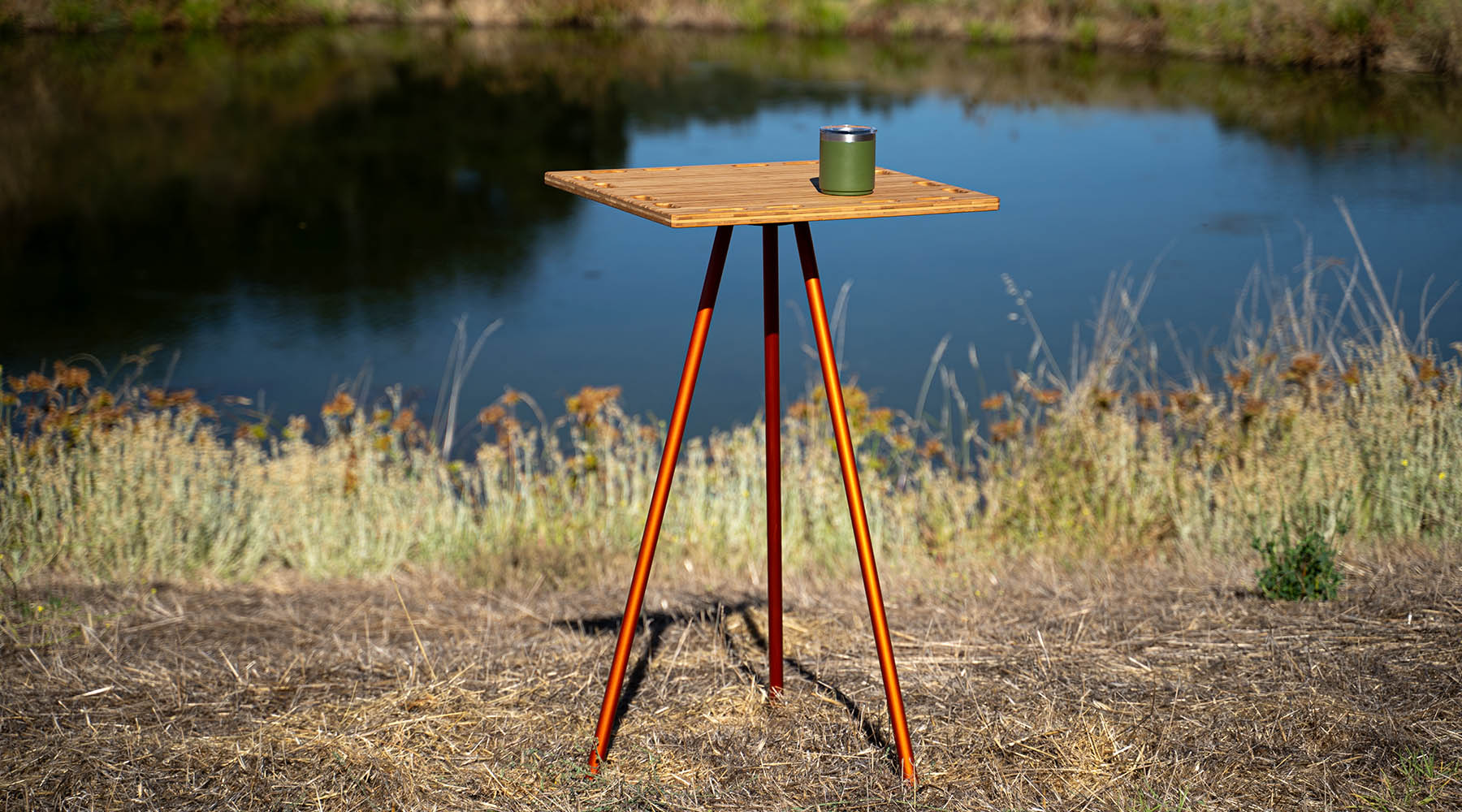 Camp Cocktail Table - "The Kickstand" – RADIUS OUTFITTERS