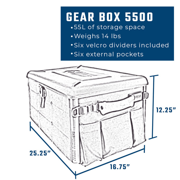 Large Camp Storage Box for Overland Vehicles - RADIUS OUTFITTERS