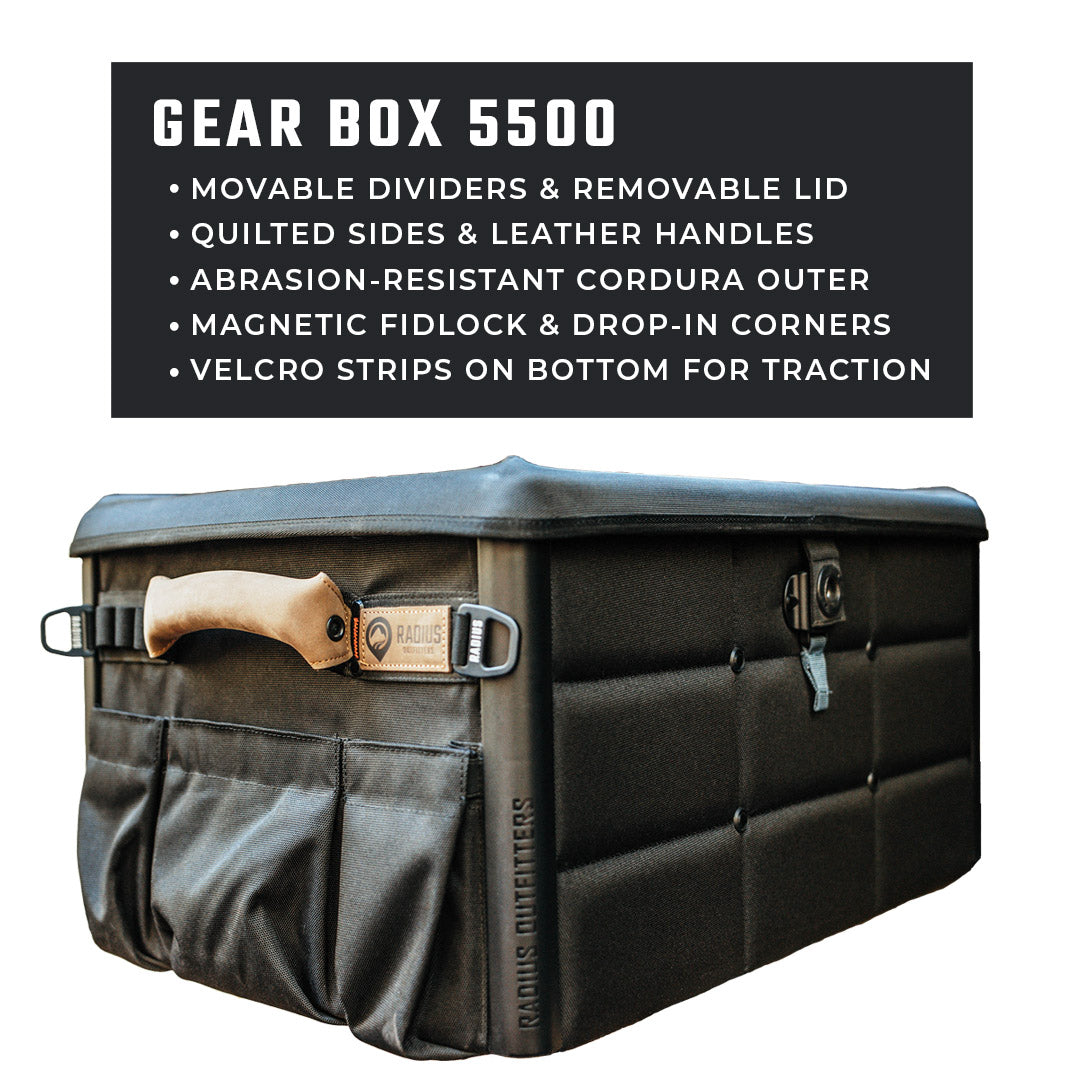 Large Camp Storage Box for Overland Vehicles - RADIUS OUTFITTERS