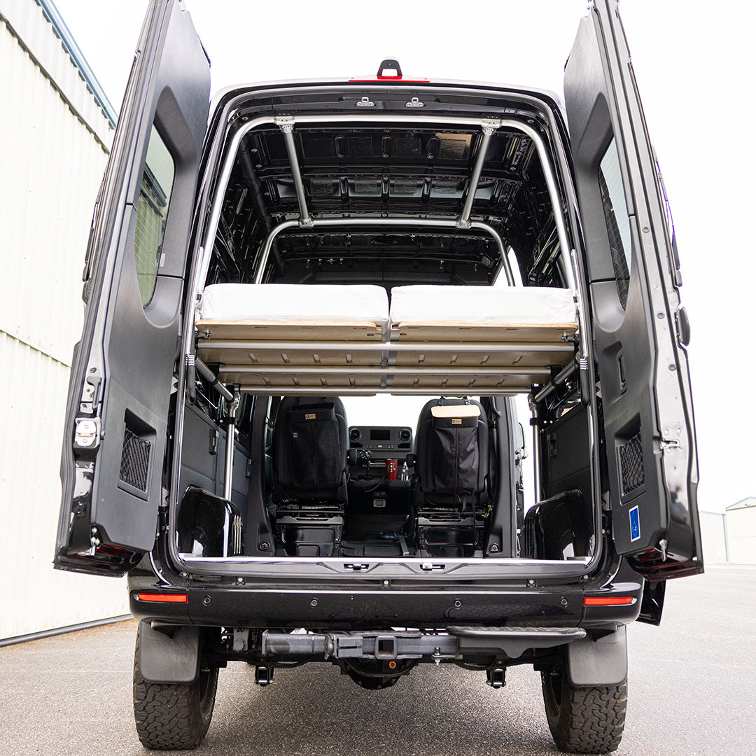 Cargo Van Folding Bed Frame - RADIUS OUTFITTERS